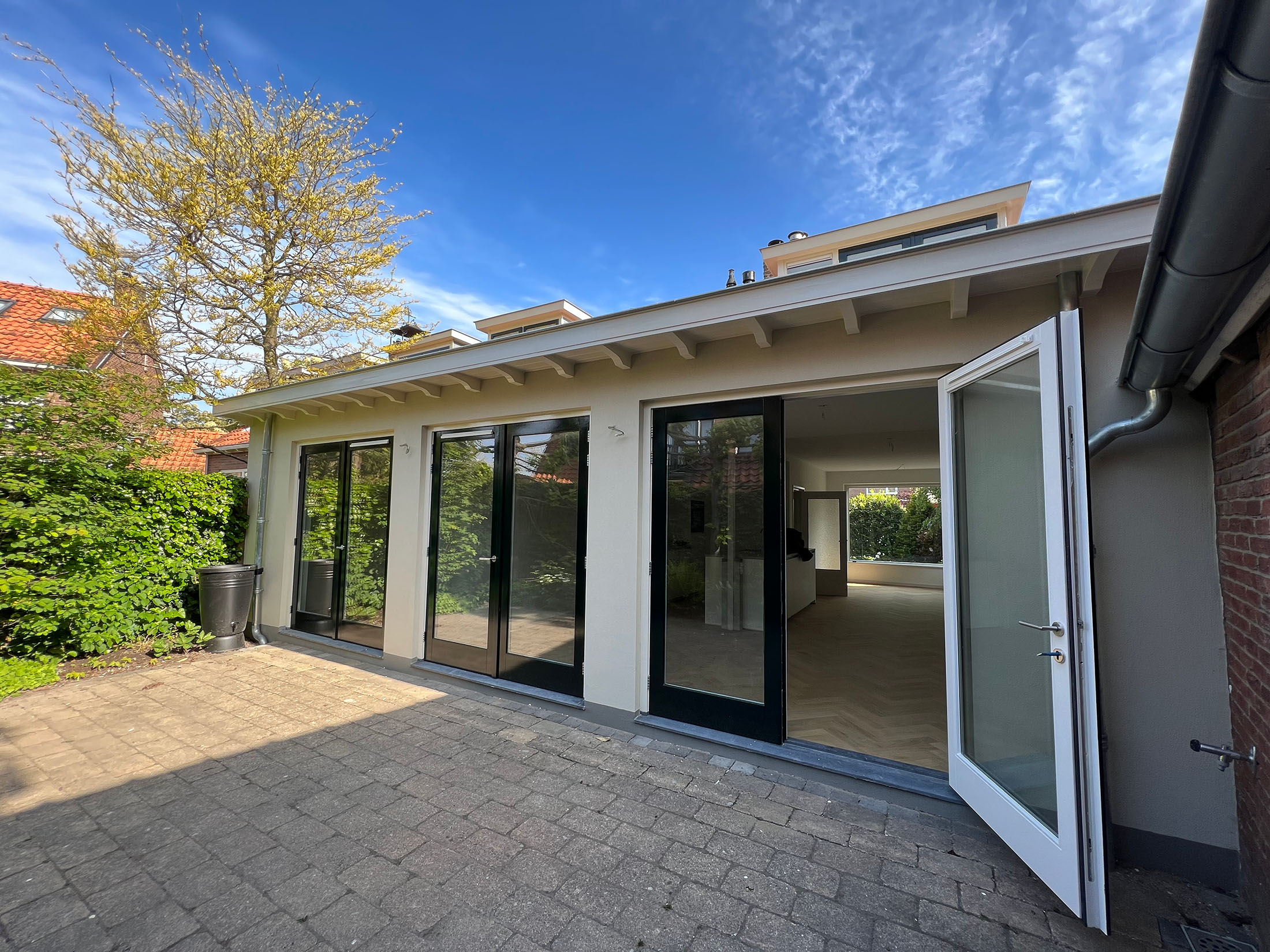 Grote verbouwing van een twee-onder-een-kapwoning